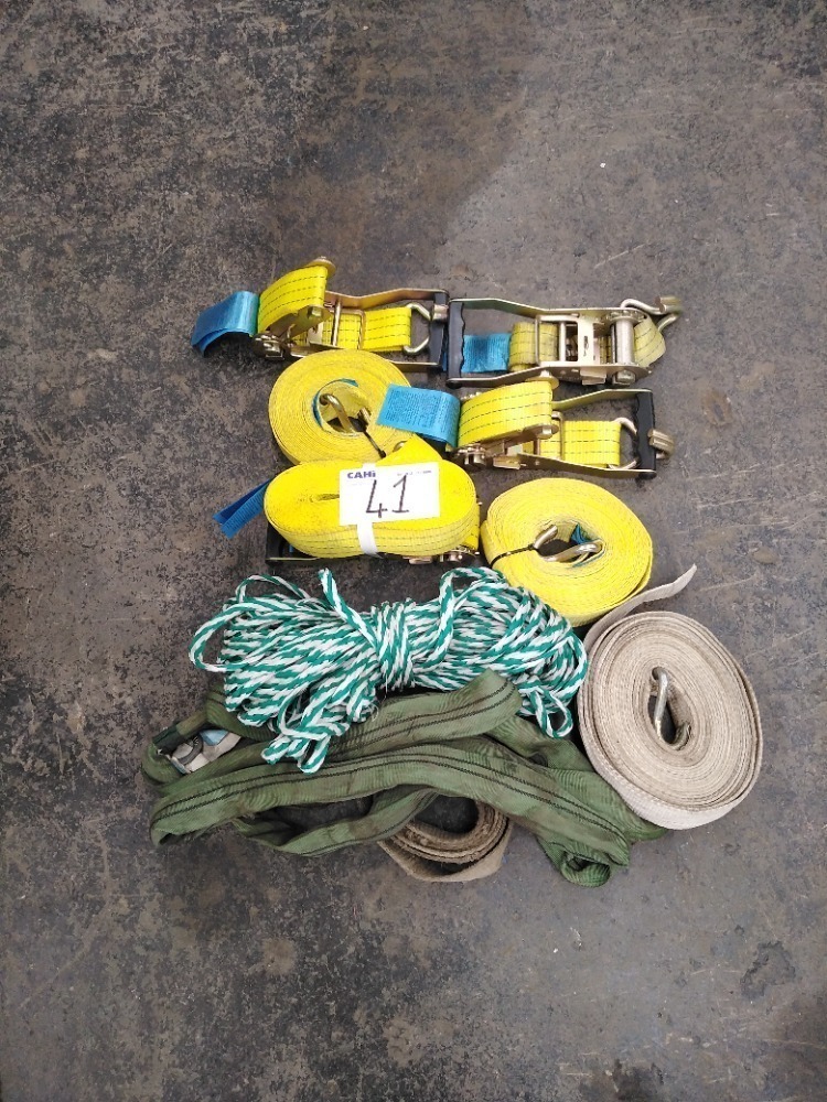 ASSORTED STRAPS, RATCHETS AND ROPE ONLINE ELECTRICAL & ENGINEERING ...