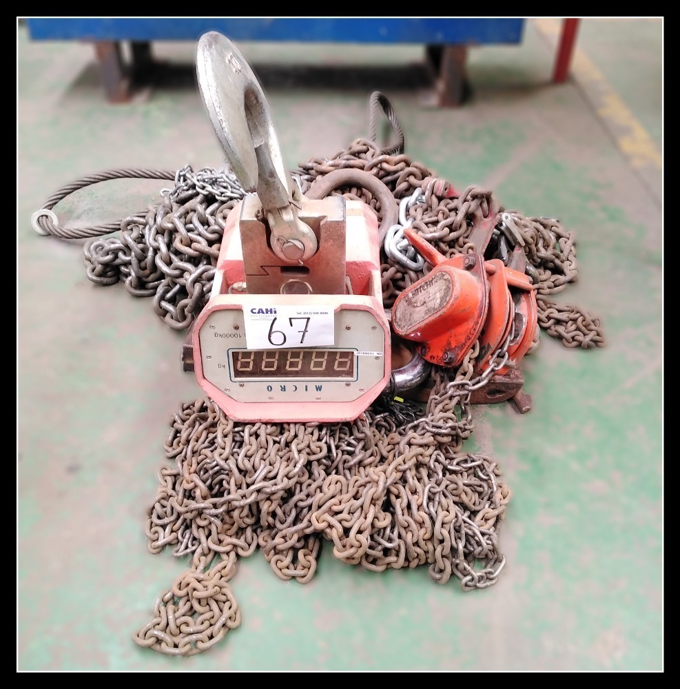 CHAIN SCALE (1 TON ) AND CHAIN BLOCK (1TON) ONLINE ELECTRICAL ...