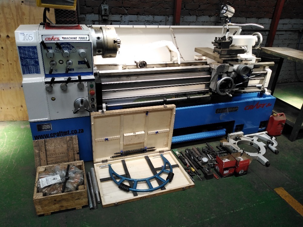 2019 CRAFT WINHO MODEL 5480/1500 GAP BED PRECISION CENTRE LATHE, SWING ...